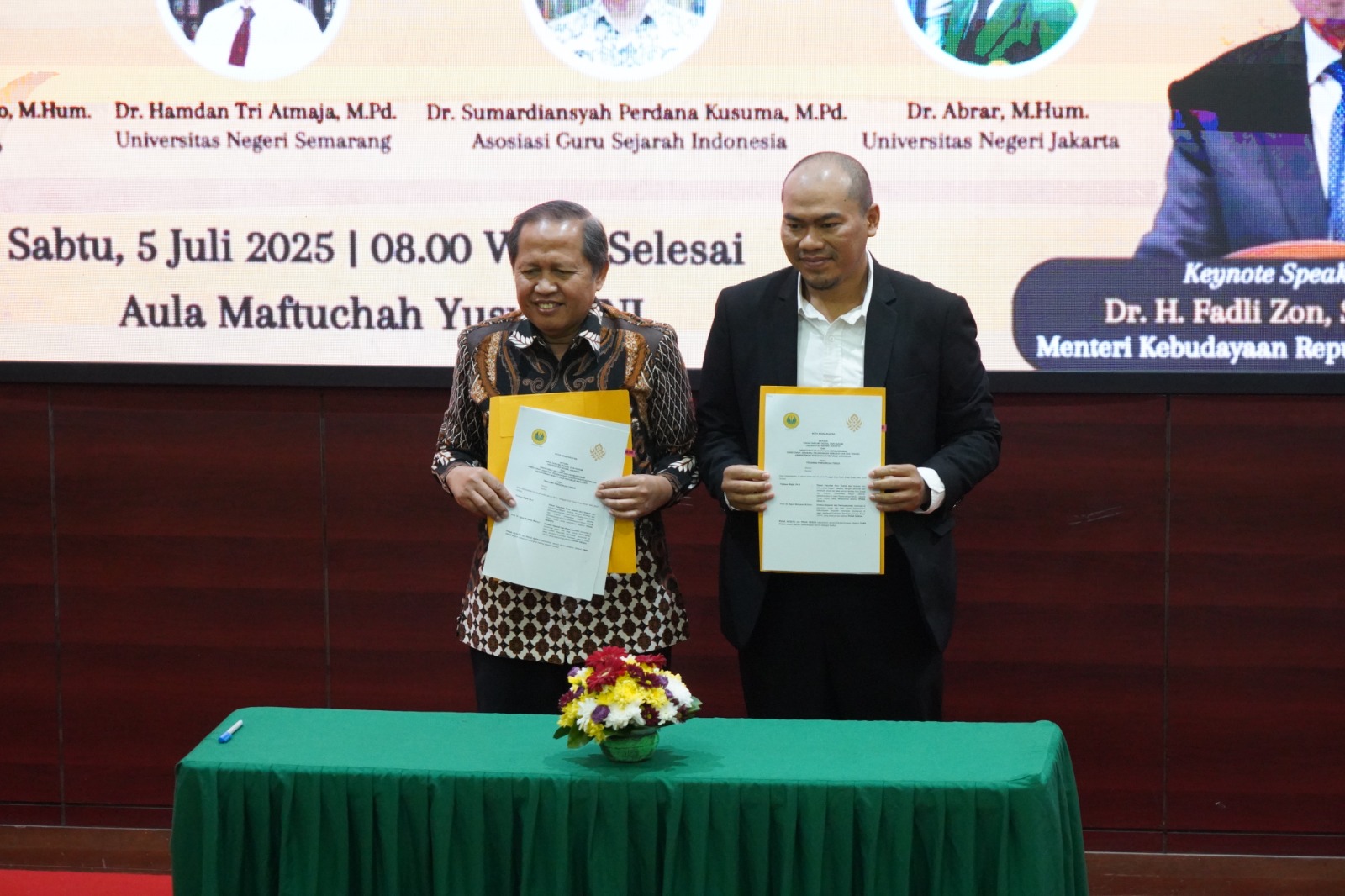 Tingkatkan Kerja Sama Strategis Dalam Tri Dharma Perguruan Tinggi, FISH UNJ Jalin MoA dengan ...