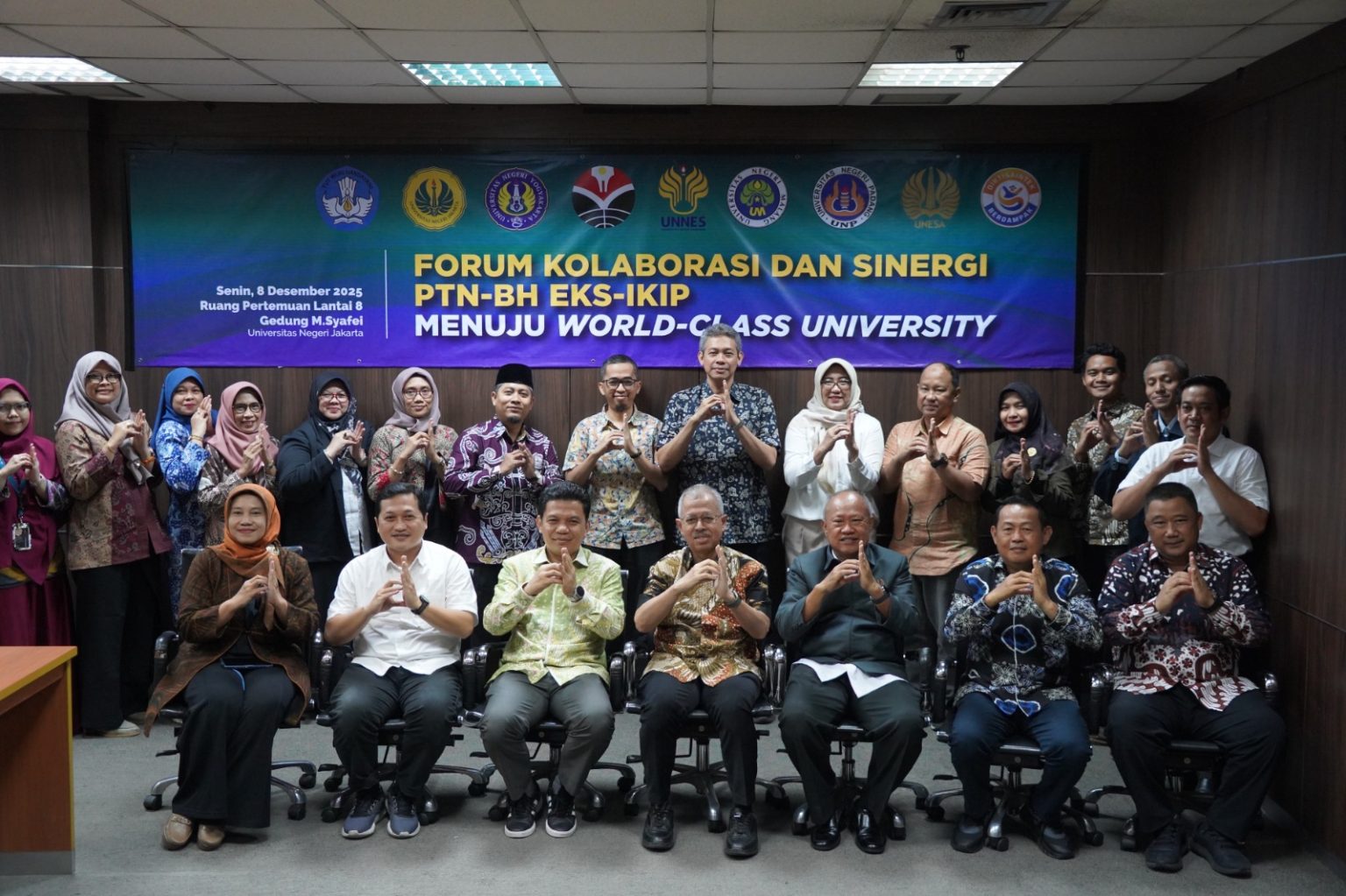 Dukung Visi World Class University, UNJ Gelar Forum Kolaborasi PTN Eks ...